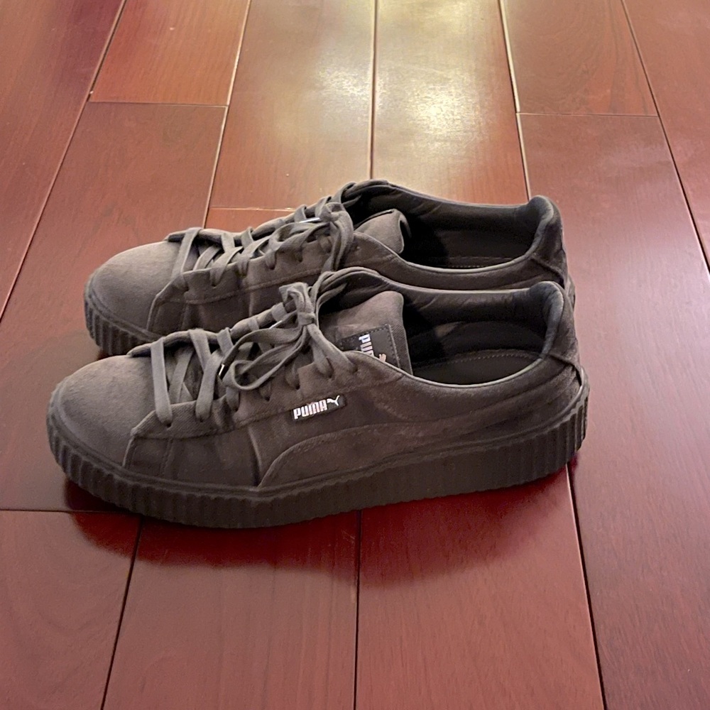 Rihanna X Puma X Fenty Men’s Velvet Creeper - Glacier… - Gem